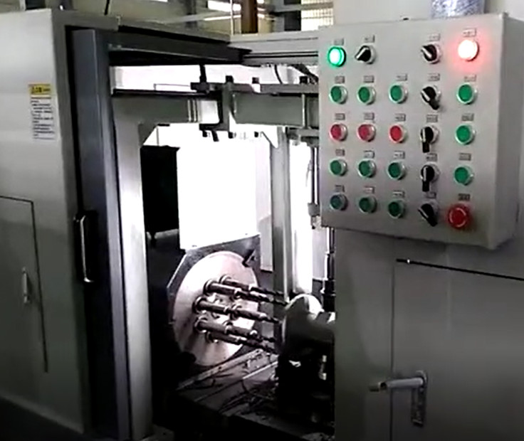 3 Sided Drill Press Tapping Machine For Gate Valves And Hydraulic Valves